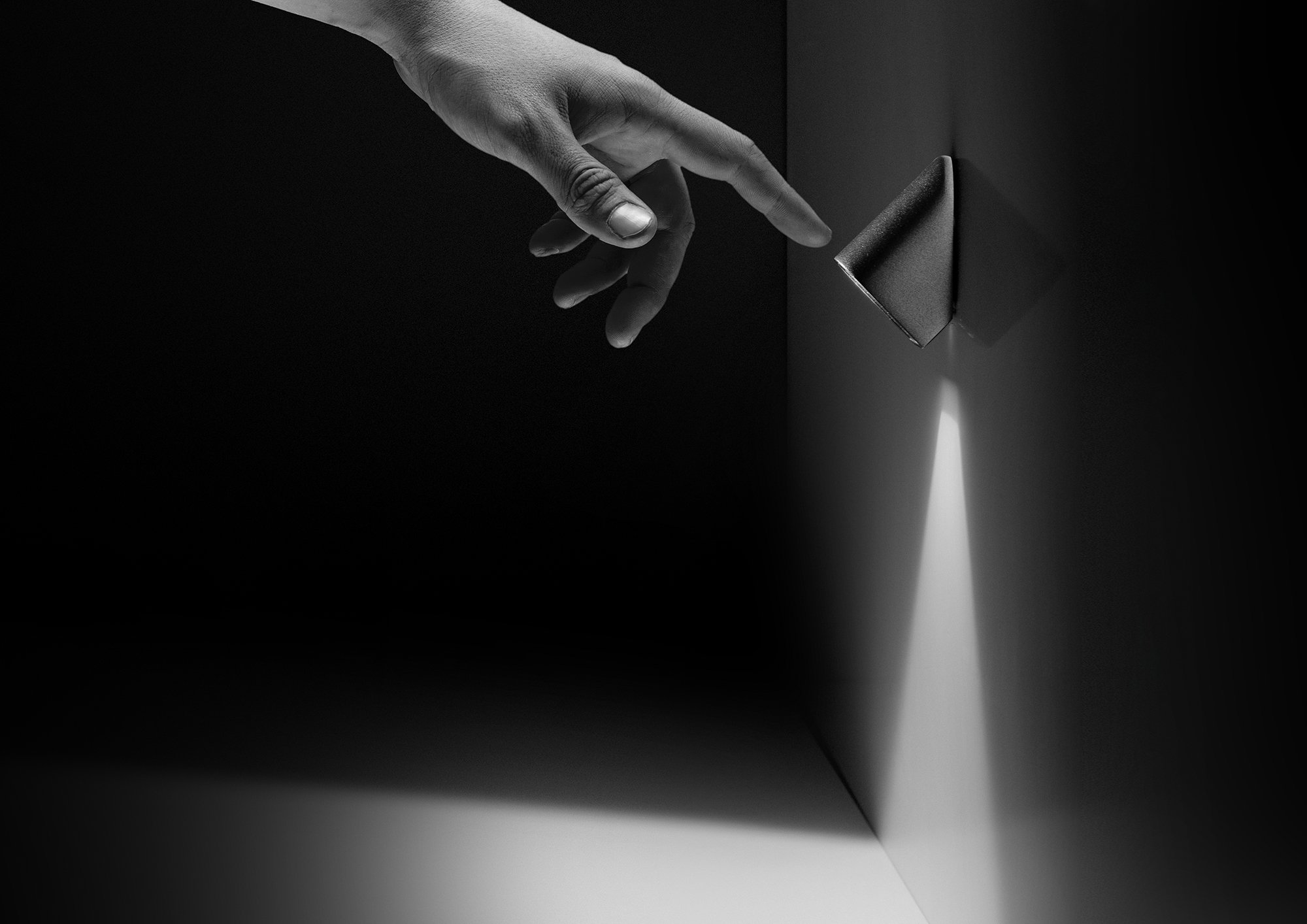 Petit, micro step light LED